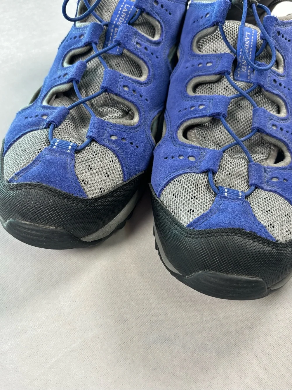 Lands' End | Shoes | Lands End Blue Outdoor Sport Sandals Mens 2d ...